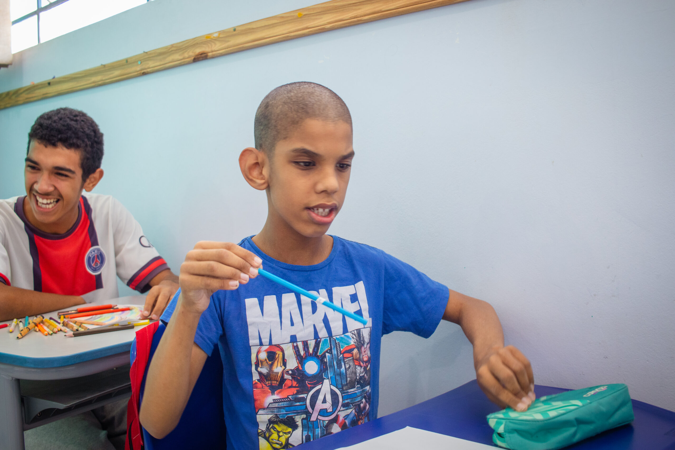 Criancas Com Deficiencia Na Sala De Aula